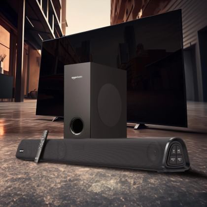 Amazon Basics C80SW 80W Soundbar Price in India 2024, Full Specs ...