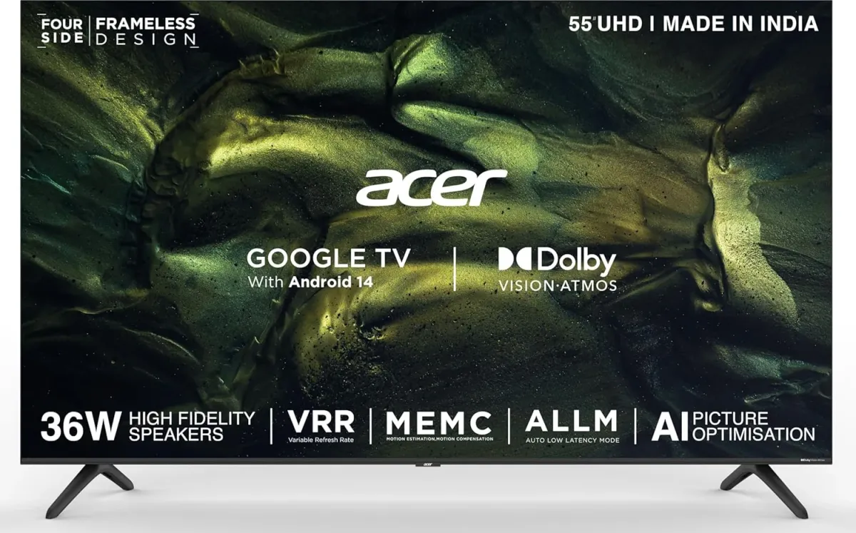 Acer L Series 55 inch Ultra HD 4K Smart LED TV (AR55UDLGU2875AT ...