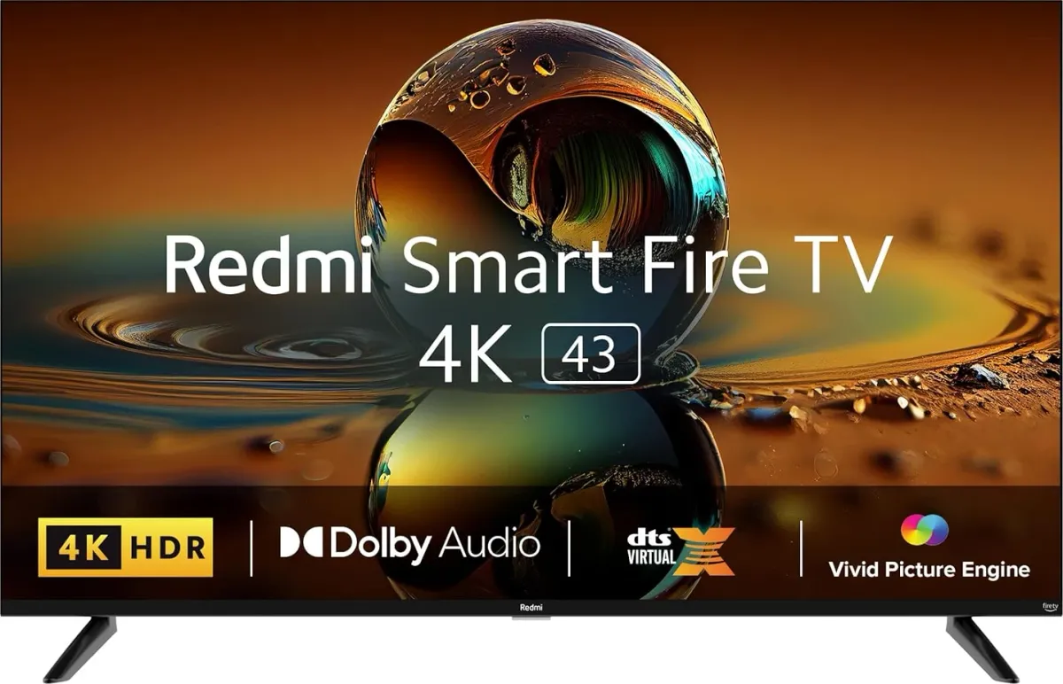 Redmi Fire TV 43 inch Ultra HD 4K Smart LED TV (L43R8-FVIN) Price in ...