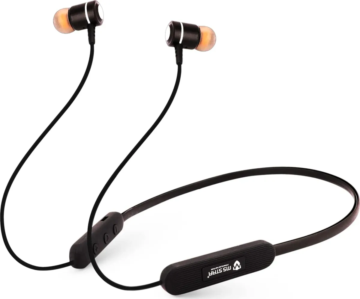 MS STAR MS-BT11 Wireless Neckband - Price in India (May 2026), Specs ...