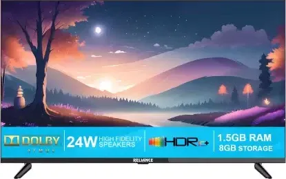 Reliance RGT43GT2487UHD 43 inch Ultra HD 4K smart QLED TV Price in ...