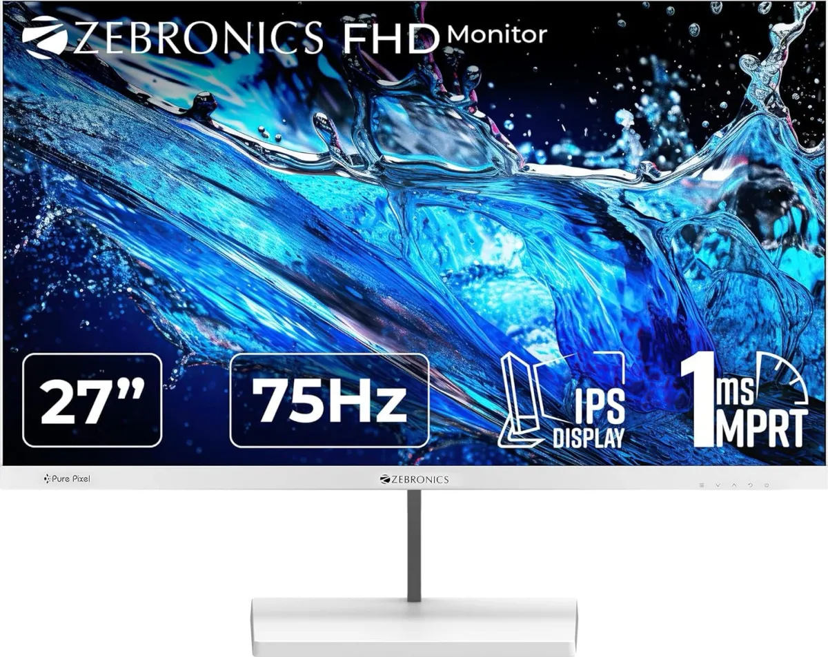 Zebronics S27A 75 Hz 27 inch Full HD Monitor Price in India 2025, Full ...