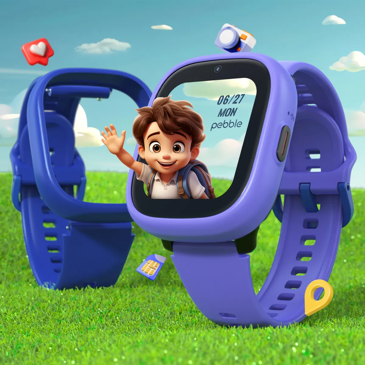Pebble Junior Smartwatch - Price in India (May 2026), Specs, Reviews ...