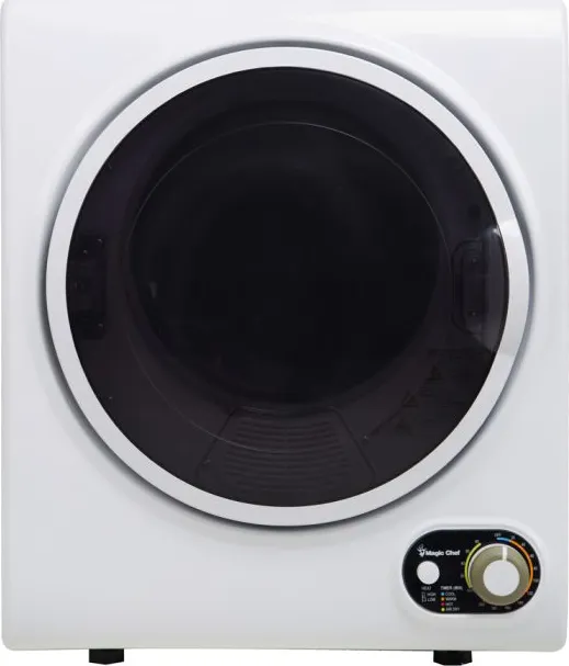 Magic Chef MCSDRY15W 1.5 cu ft Fully Automatic Front Load Dryer Price ...