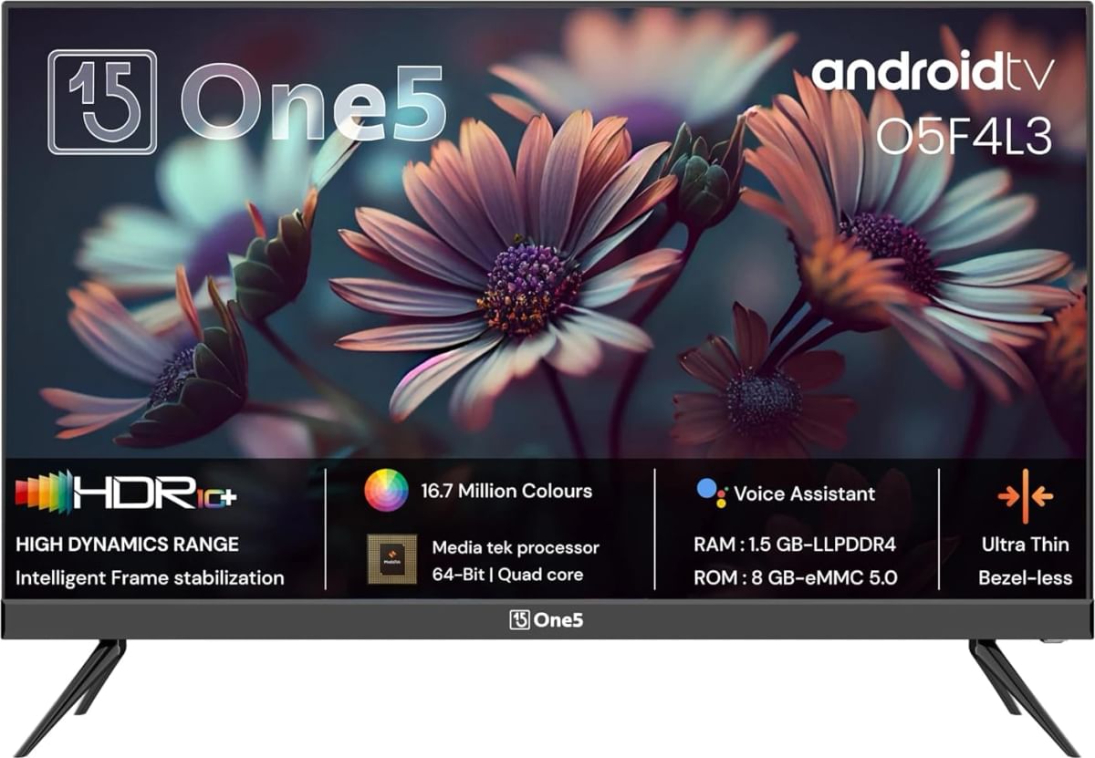 One5 O5F4L3 43 inch Full HD Smart LED TV Price in India 2024, Full ...