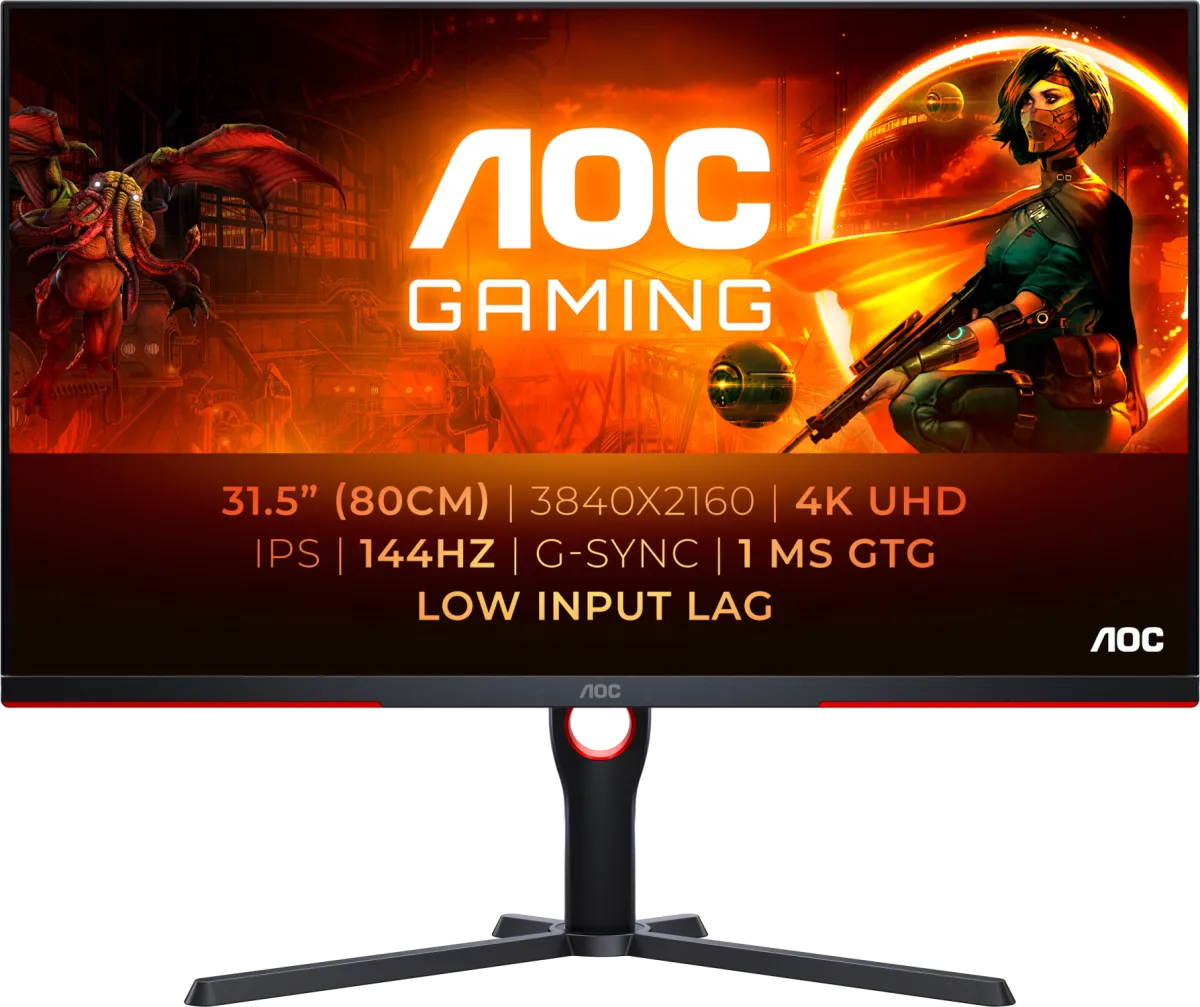 AOC AGON U32G3X/BK 32 inch Ultra HD 4K Gaming Monitor Price in India ...
