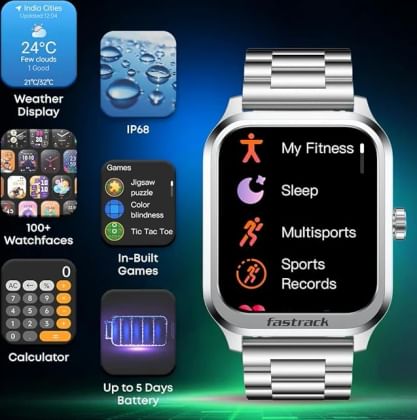 Fastrack Limitless FS2 Classic Smartwatch Price in India 2025, Full ...