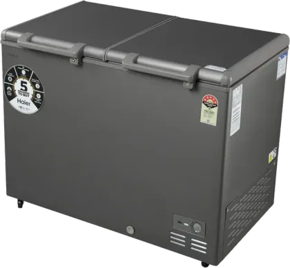 Haier HFC-345DME5 345 L 5 Star Double Door Deep Freezer - Price in ...
