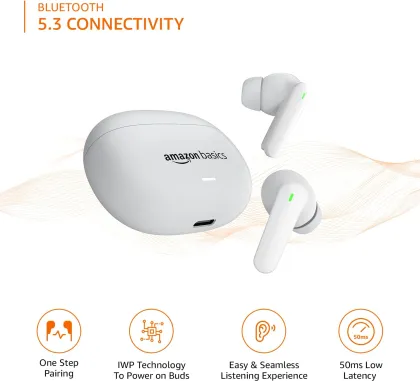 AmazonBasics ‎AB-L01 True Wireless Earbuds Price in India 2025, Full ...