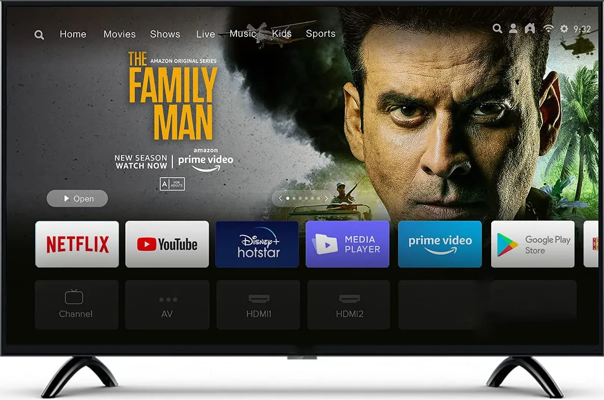 Videocon VSV32HBZ40SV 32 inch HD Ready Smart LED TV Price in India 2025 ...