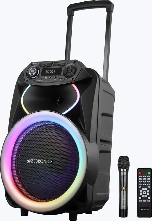 Zebronics Zeb Ginox 80W Bluetooth Speaker Price in India 2024, Full ...