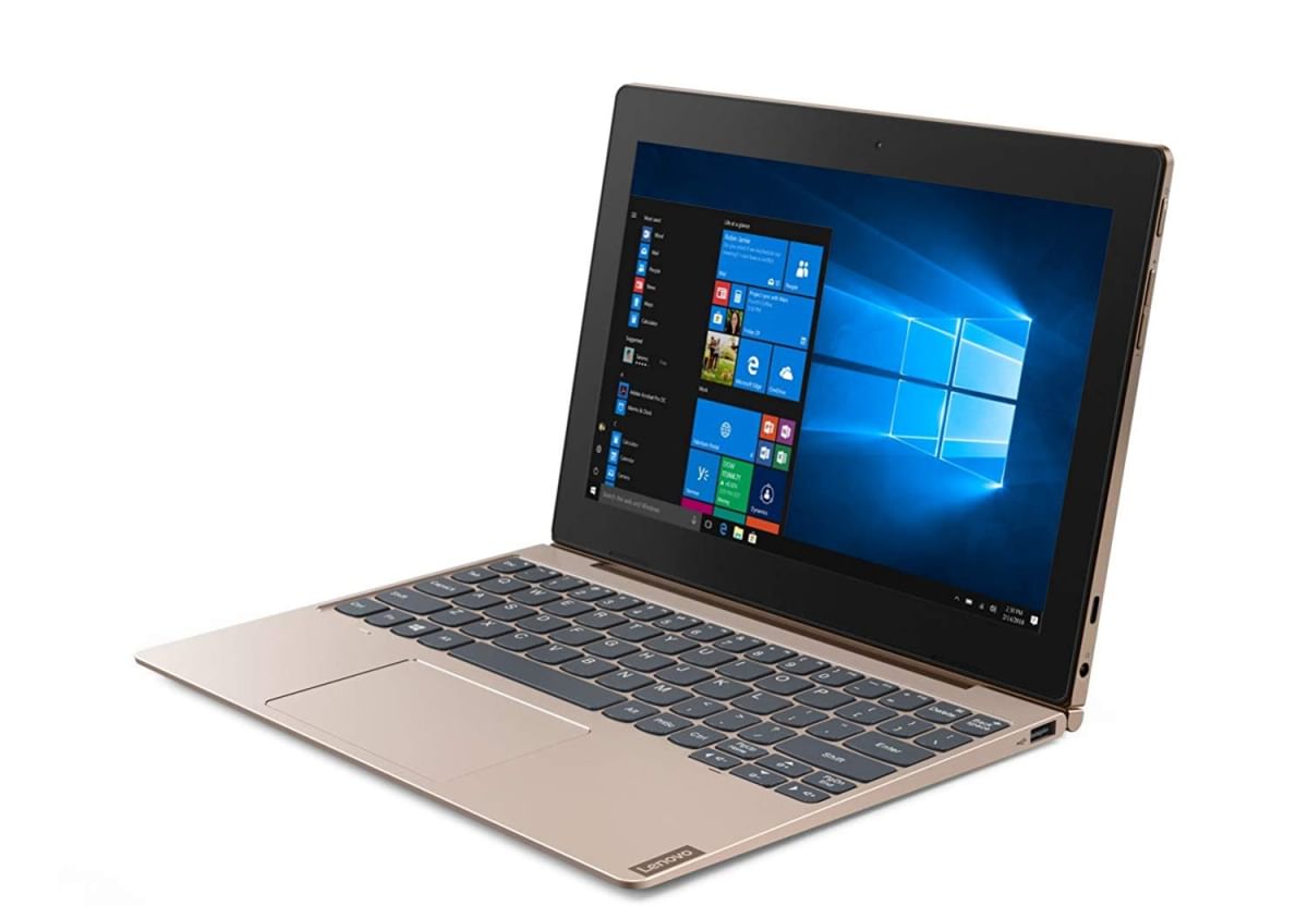 Lenovo Ideapad D330 (81H3009SIN) Detachable Laptop (Intel Celeron Dual ...