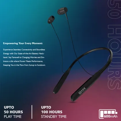 FPX Hammer Wireless Neckband - Price in India (May 2026), Specs ...
