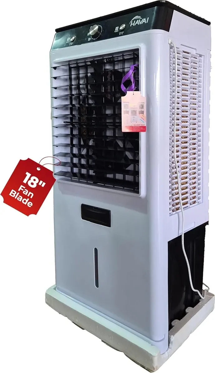 Havai Glass Top GT18 90 L Desert Air Cooler Price in India 2025, Full Specs & Review | Smartprix