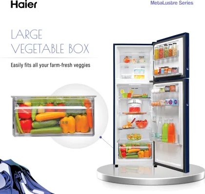 Haier HEF-253GI-P 240 L 3 Star Double Door Refrigerator Price in India ...