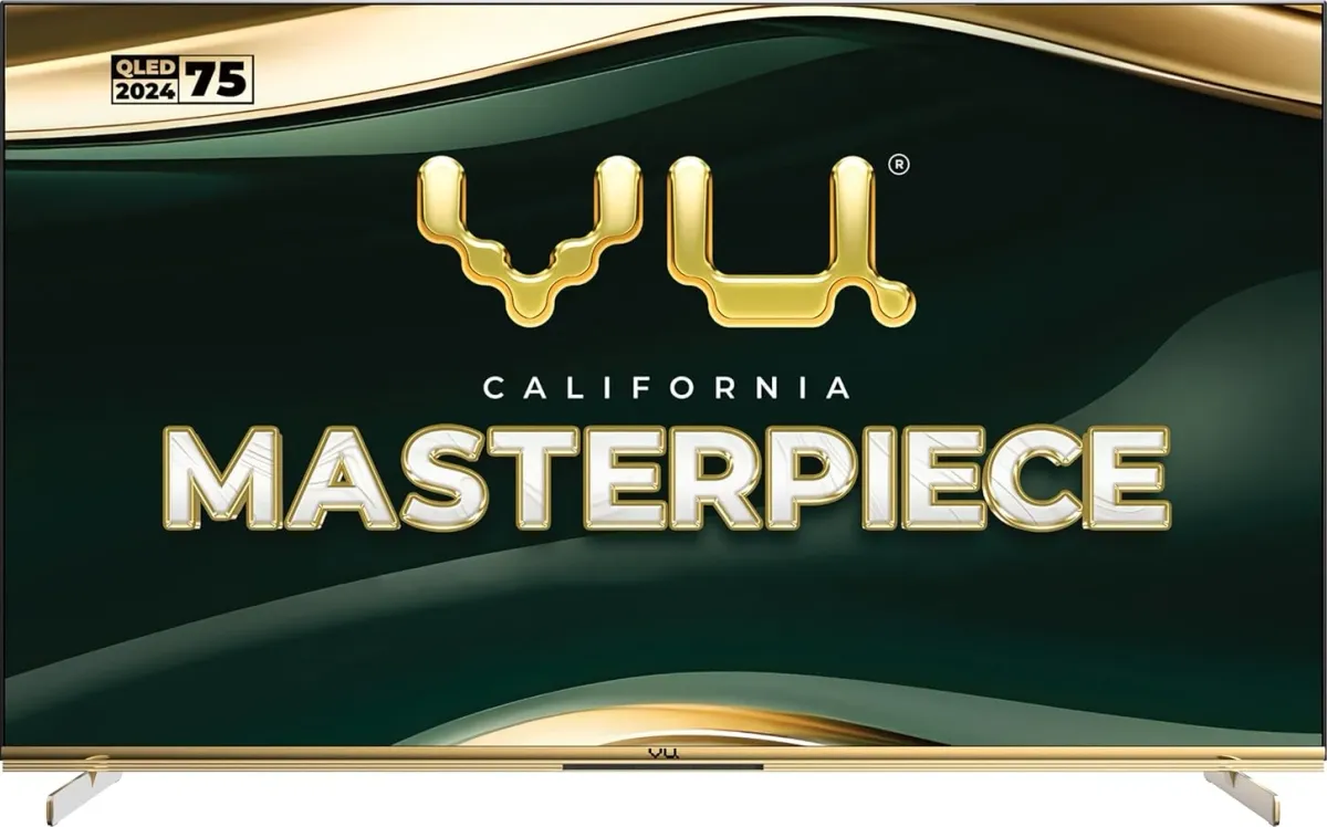 Vu Masterpiece Series 75 inch Ultra HD 4K Smart QLED TV (75MASTERPIECE ...