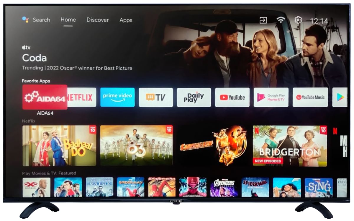 Croma CREL055UOA024601 55 Inch Ultra HD 4K Smart LED TV Price in India ...