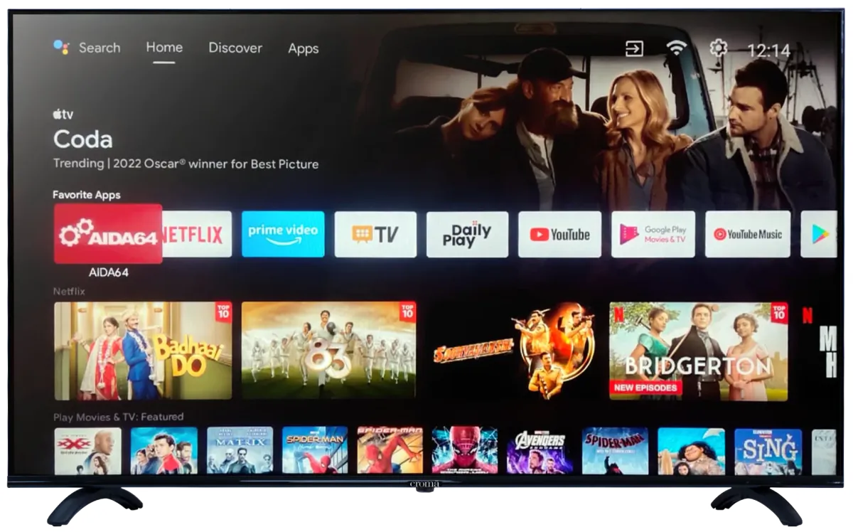 Croma CREL055UOA024601 55 Inch Ultra HD 4K Smart LED TV Price in India ...