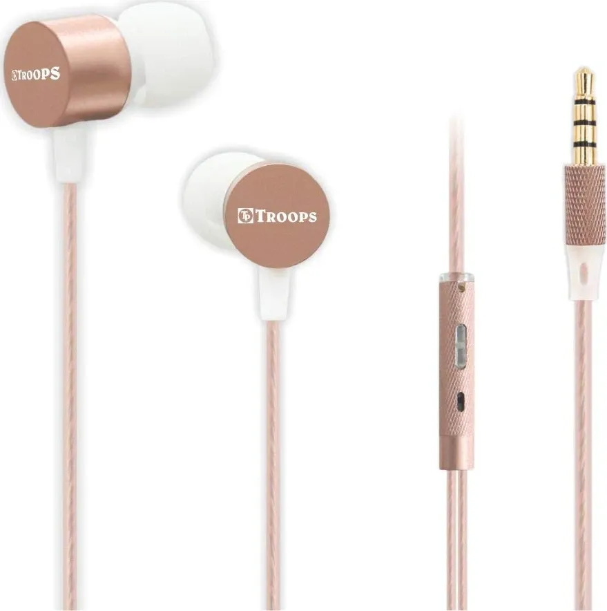TP TROOPS ‎TP-7048 Wired Earphones - Price in India (May 2026), Specs ...