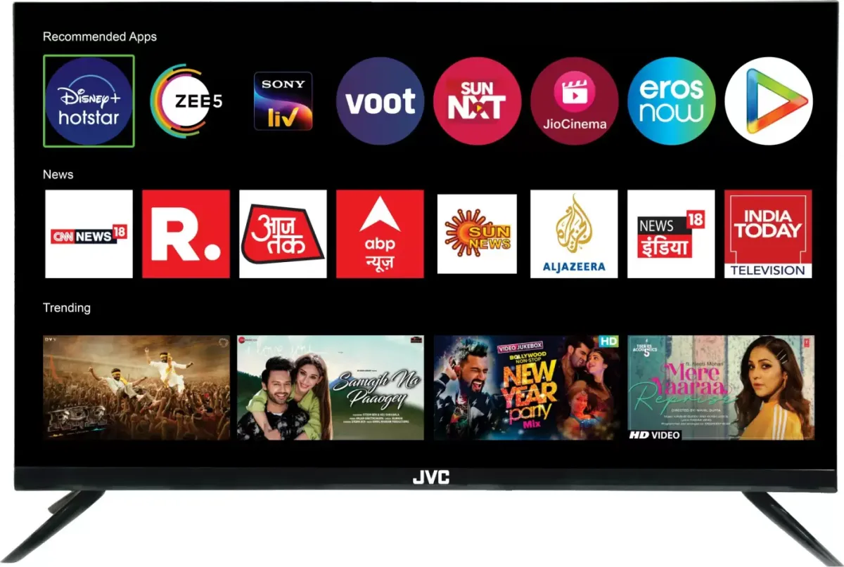 JVC LT-32N385CVE 32 inch HD Ready Smart LED TV Price in India 2025 ...