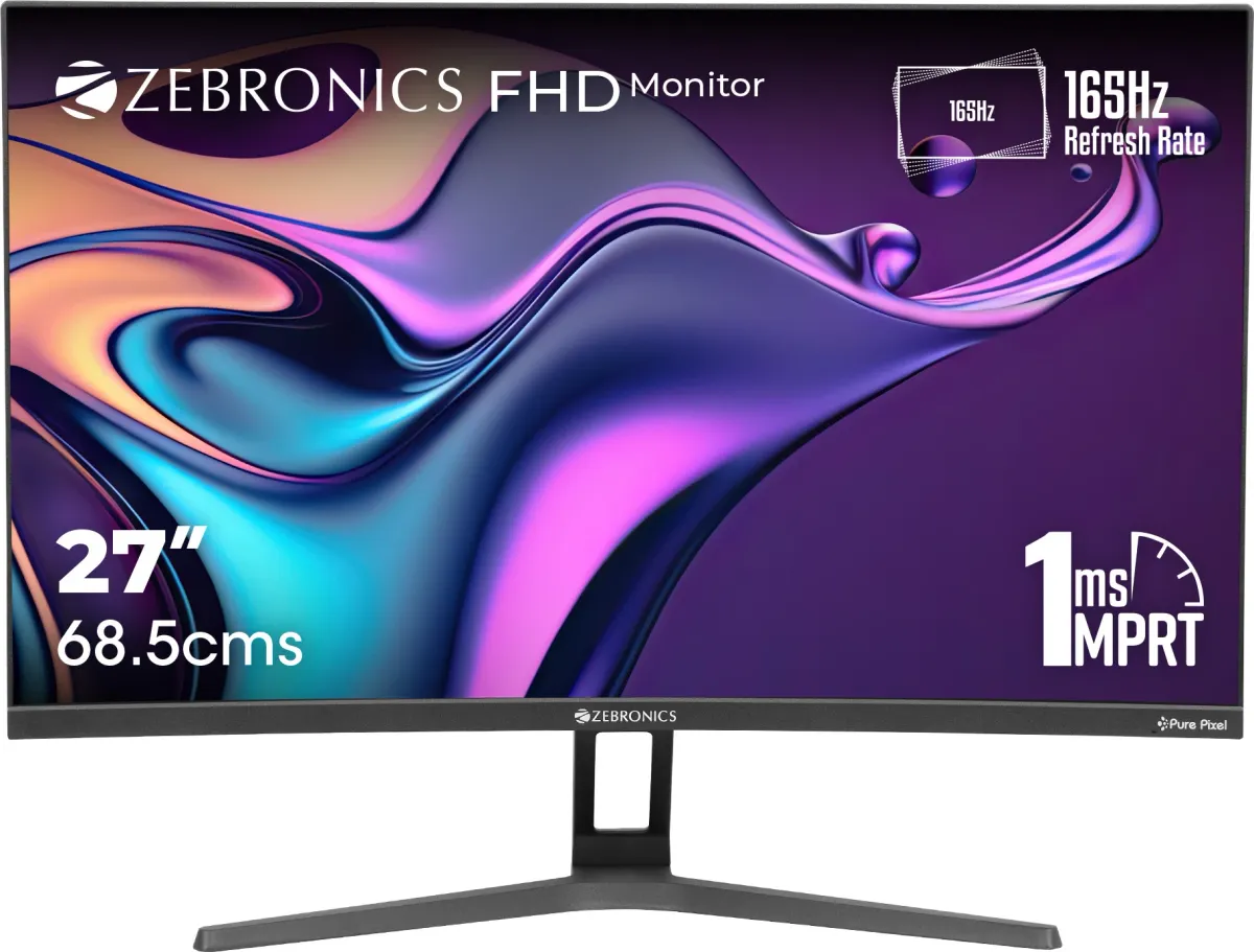 Zebronics ZEB-S27B 27 Inch Full HD Gaming Monitor Price in India 2025 ...