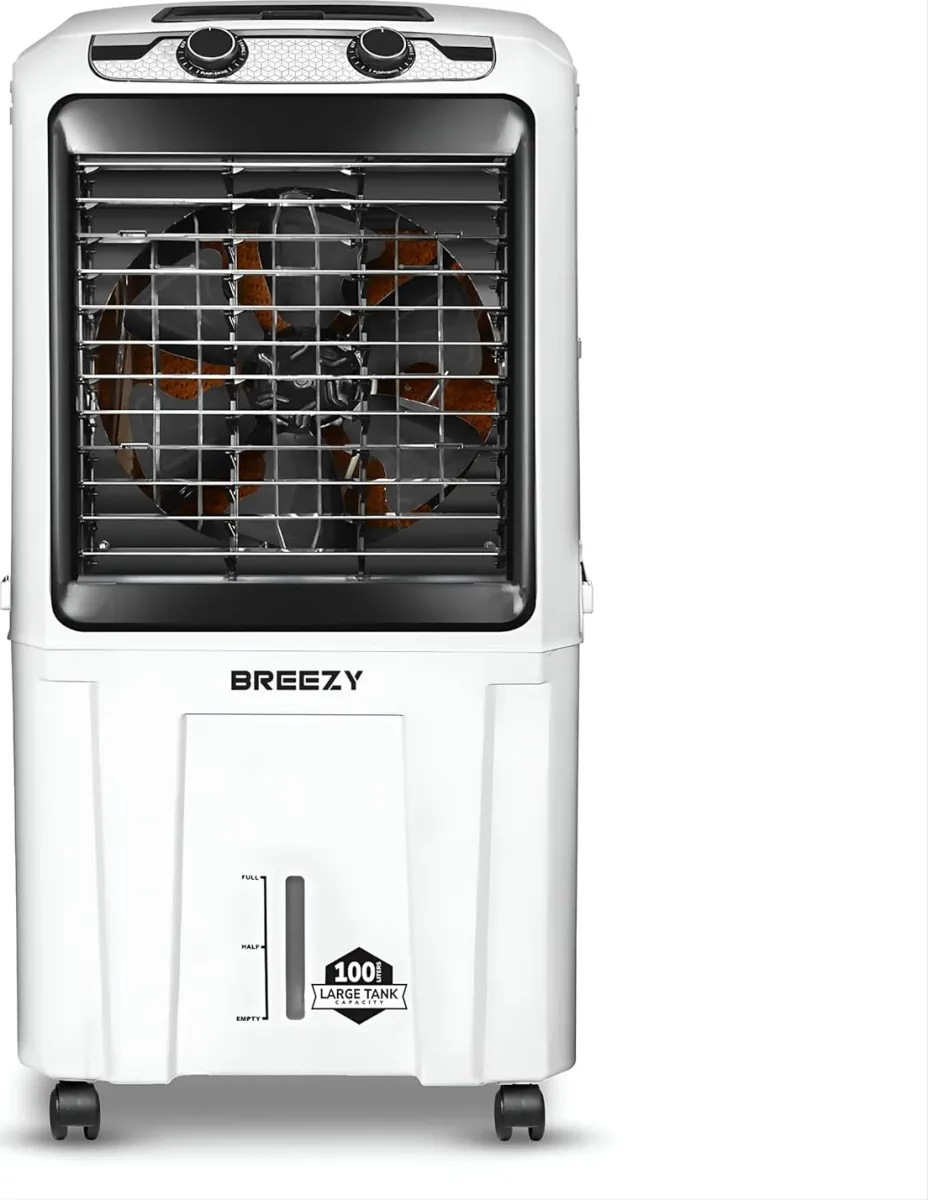 Amplesta Breezy 100 L Desert Air Cooler Price in India 2025, Full Specs & Review | Smartprix