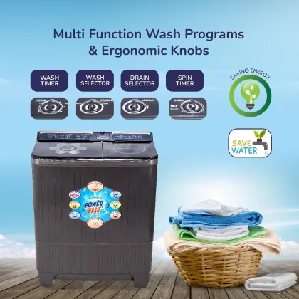 Techcon T9043 FG 9 Kg Semi Automatic Washing Machine Price in India ...