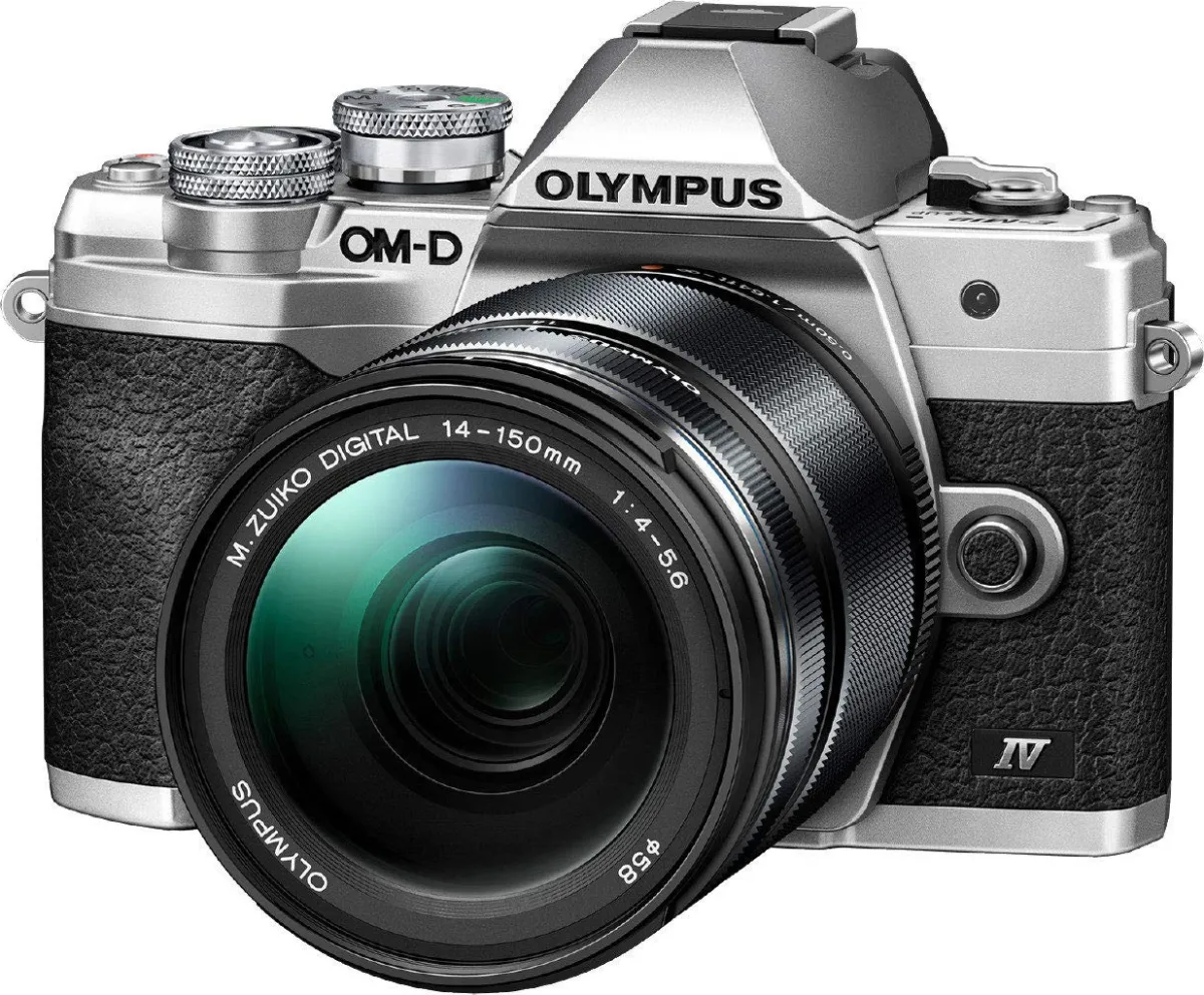 Olympus OMD-EM-10-Mark-IV Mirrorless Digital Camera with 14-150mm f4.0 ...