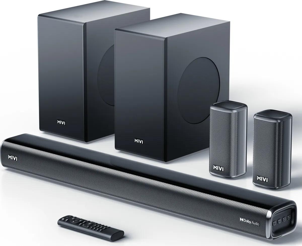 Mivi Fort H880 880W Bluetooth Soundbar Price in India 2025, Full Specs & Review | Smartprix