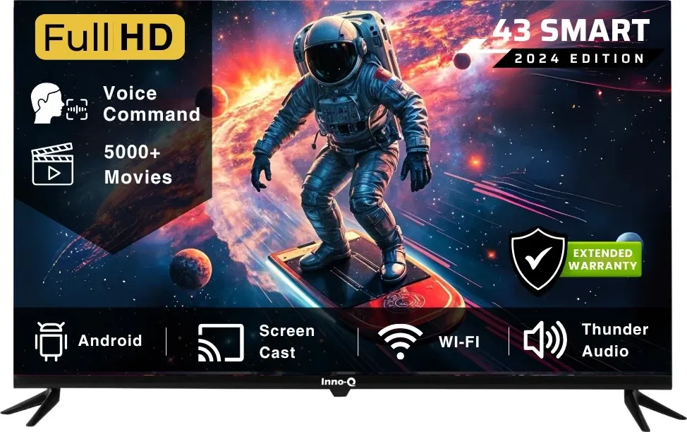 InnoQ Spectra 43S-SPCTADK 43 inch Full HD Smart LED TV - Price in India ...