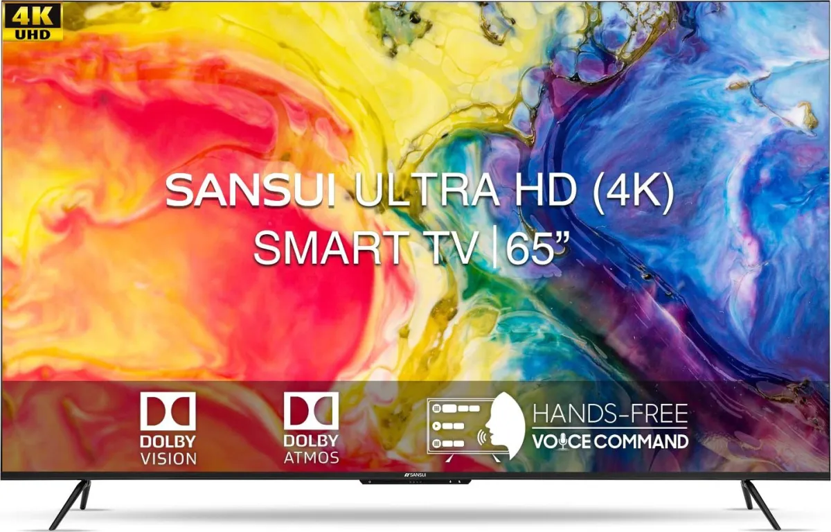 Sansui JSW65ASUHDFF 65 inch Ultra HD 4K Smart LED TV - Price in India ...