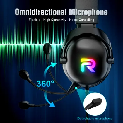 Runmus X11 Wired Gaming Headphones Price in India 2025, Full Specs ...