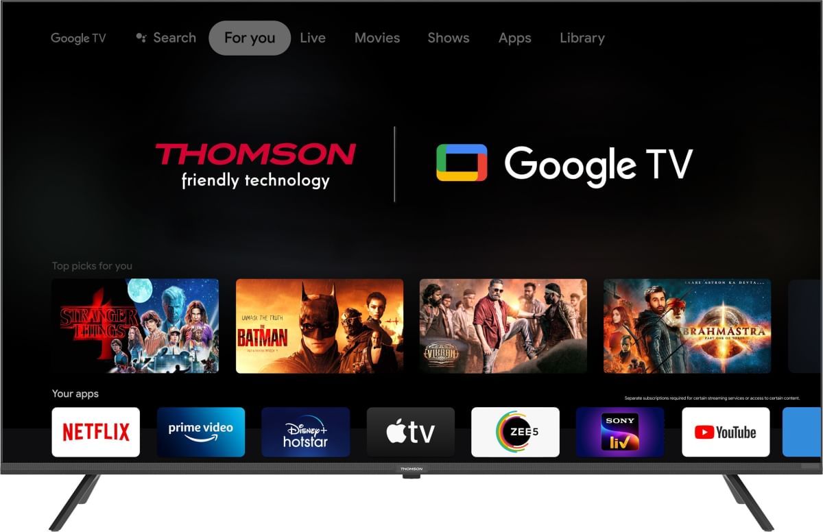 Thomson Phoenix 50 inch Ultra HD 4K Smart LED TV (Q50H1000) Price in ...