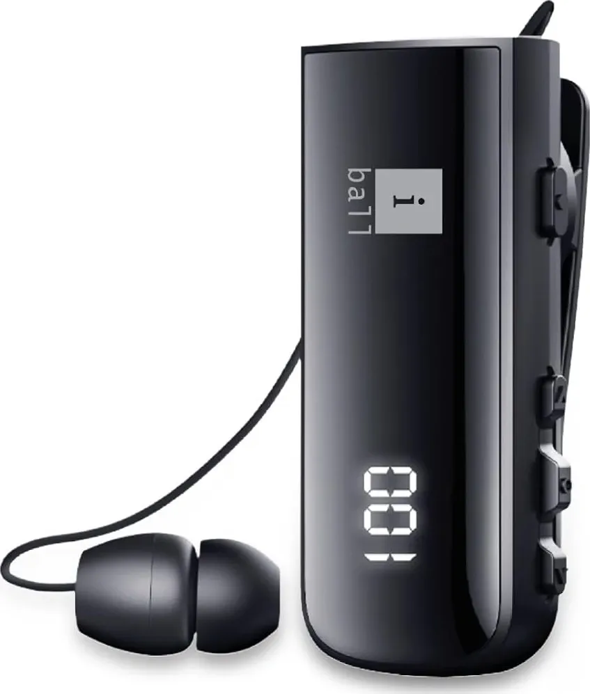 iball Rider X7 Clip-On Retractable Bluetooth Headset Price in India ...