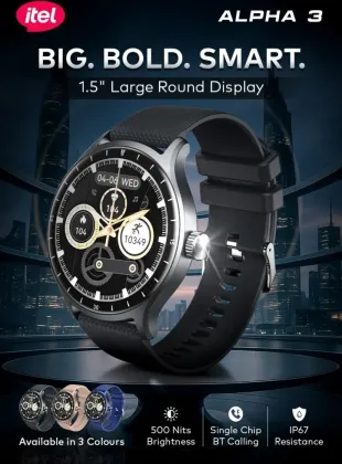 itel Alpha 3 Smartwatch - Price in India (May 2026), Specs, Reviews ...