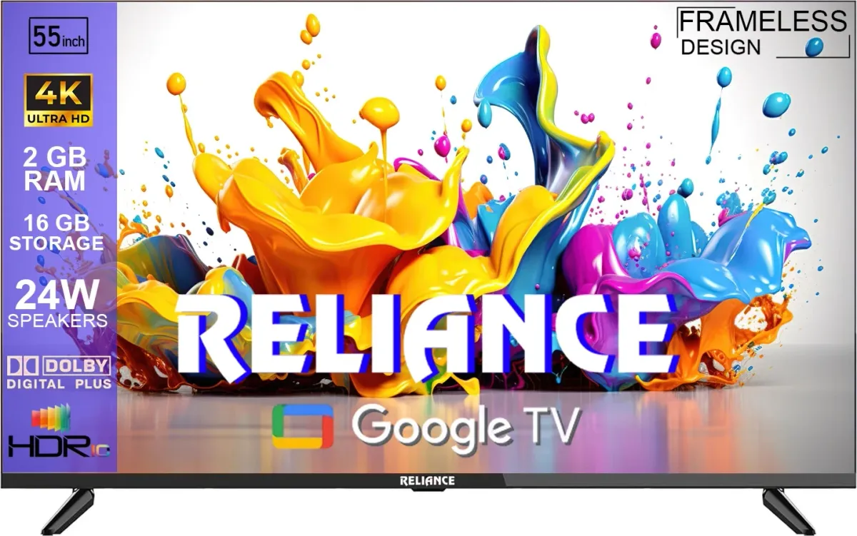 Reliance RW55GD8676UHD 55 inch Ultra HD 4K Smart LED TV Price in India ...