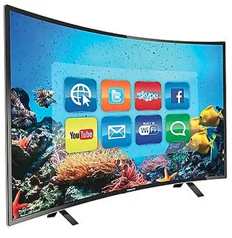 Welltech CU32S1 32-inch Full HD Curved Smart Led TV Price in India 2025 ...
