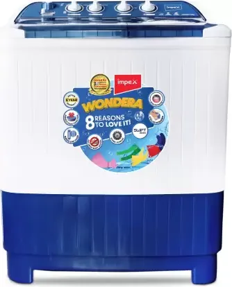 Impex Wondera Wiz 8.5 kg Semi Automatic Washing Machine Price in India ...