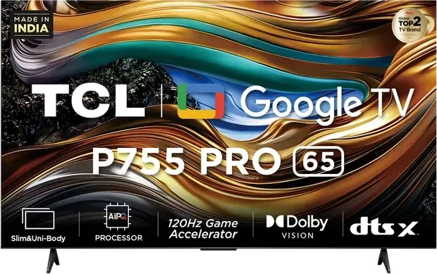 TCL P755 Pro 65 inch Ultra HD 4K Smart QLED TV (65P755 Pro) Price in ...