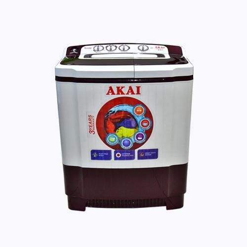 AKAI AKSW-8503RY 8.5 kg Semi Automatic Top Load Washing Machine Price ...