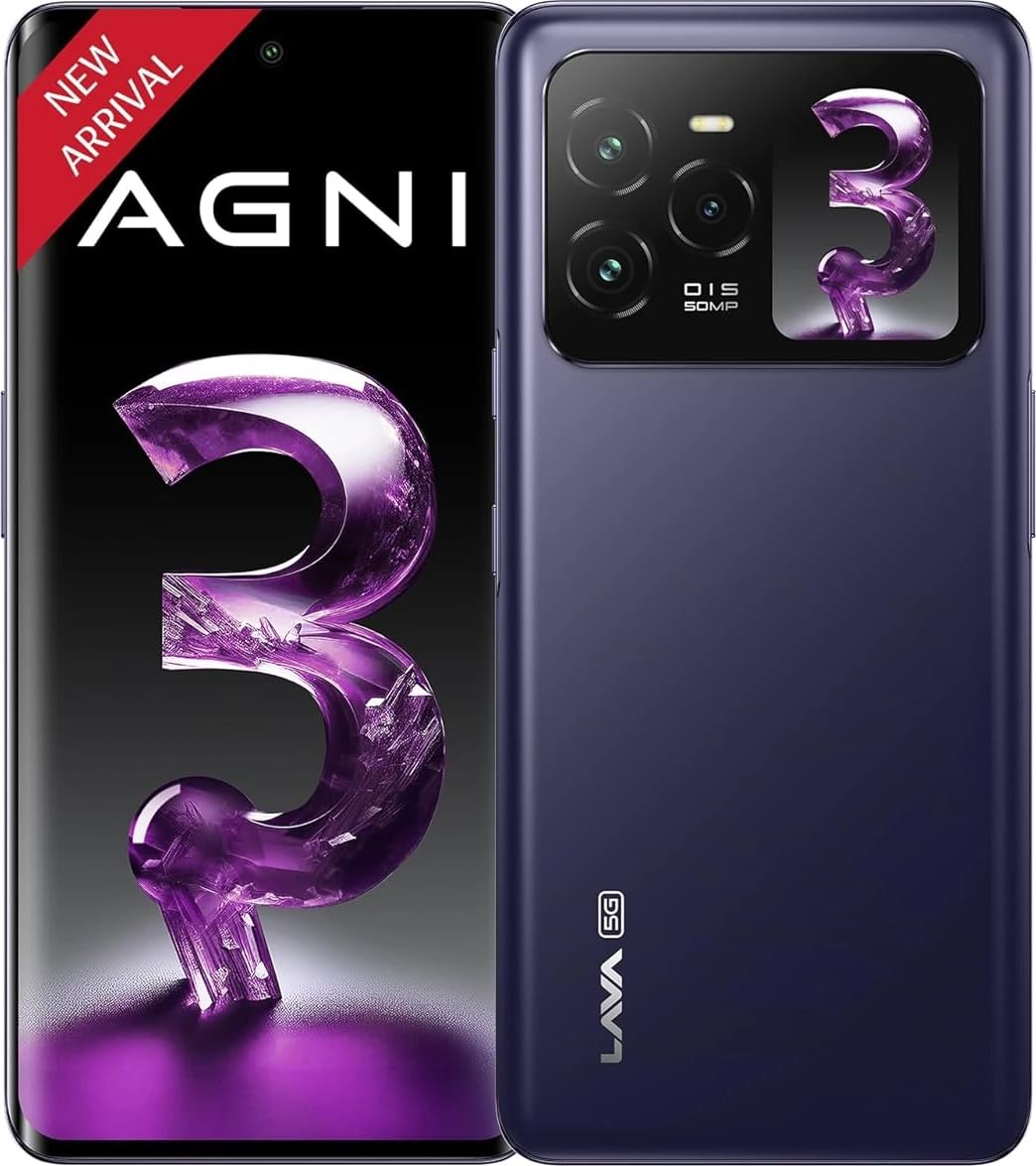 Lava Agni 3 5G (8GB RAM + 256GB) Price in India 2025, Full Specs & Review | Smartprix