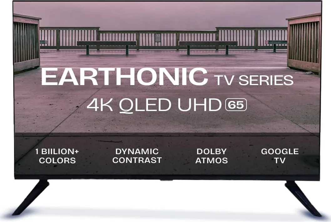 Earthonic E65UHD4KQ11GS24 65 inch Ultra HD 4K Smart QLED TV - Price in ...