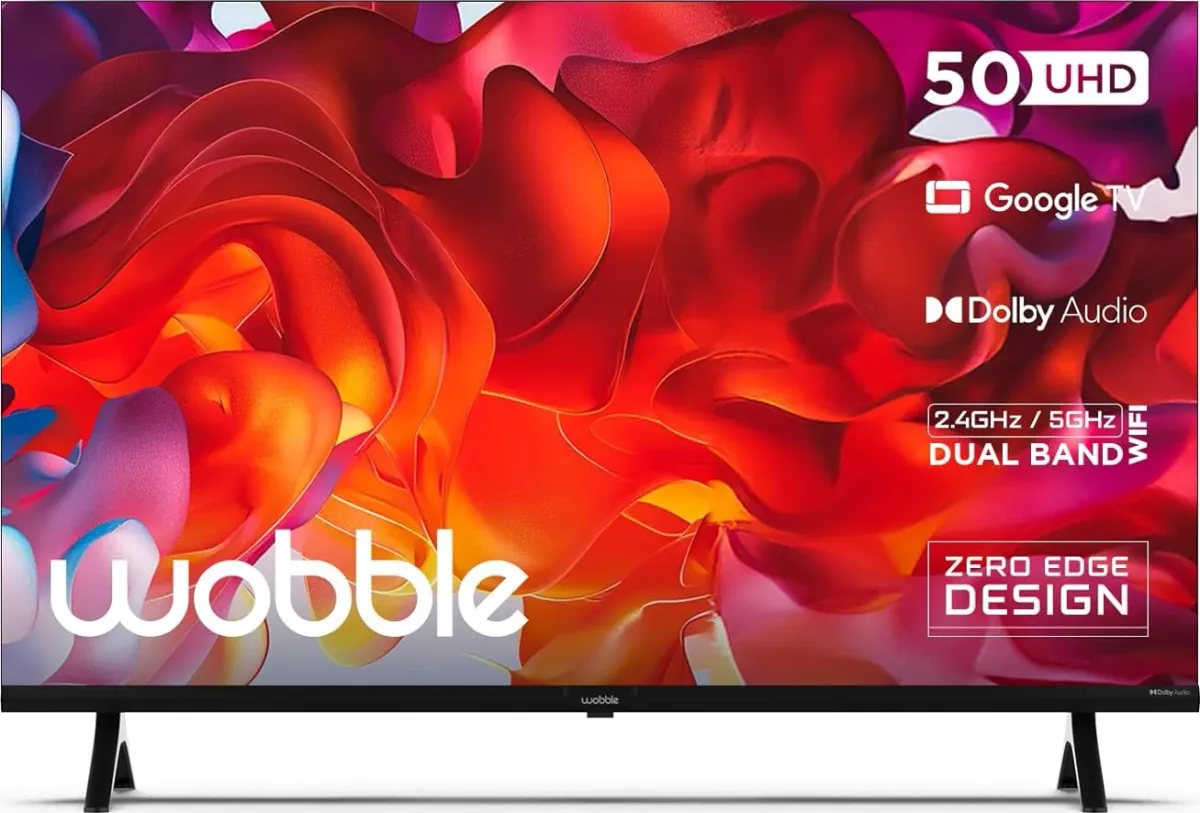 Wobble UD Series 50 inch Ultra HD 4K Smart LED TV (WB50GTAW9602UDFL ...