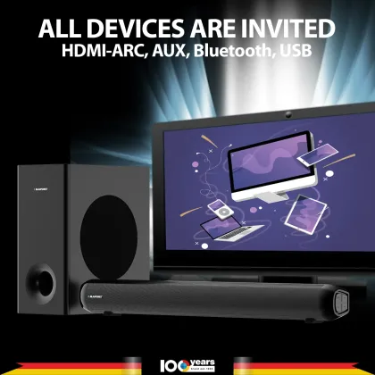 Blaupunkt SBW100 Pro Plus 100W Bluetooth Soundbar Price in India 2025 ...