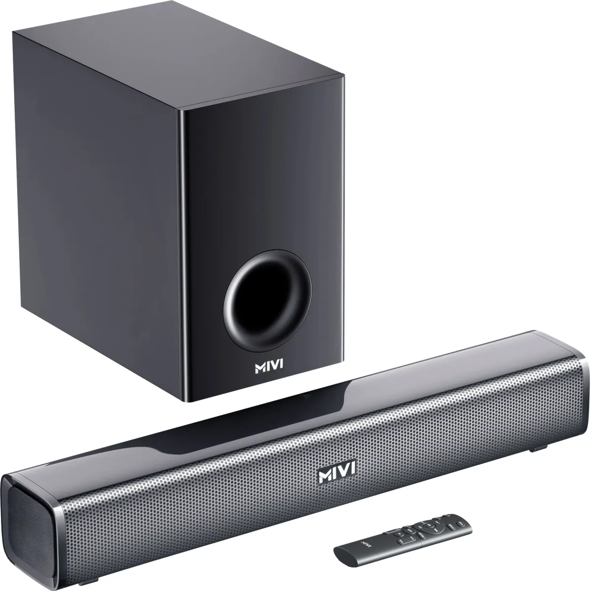 Mivi Fort Sonic 200 200 W Bluetooth Soundbar Price in India 2025, Full ...
