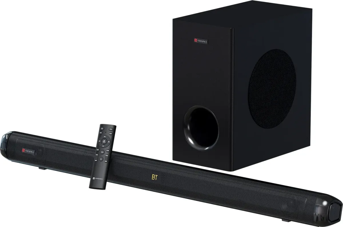 Portronics Pure Sound 108 160W Bluetooth Soundbar - Price in India (May ...