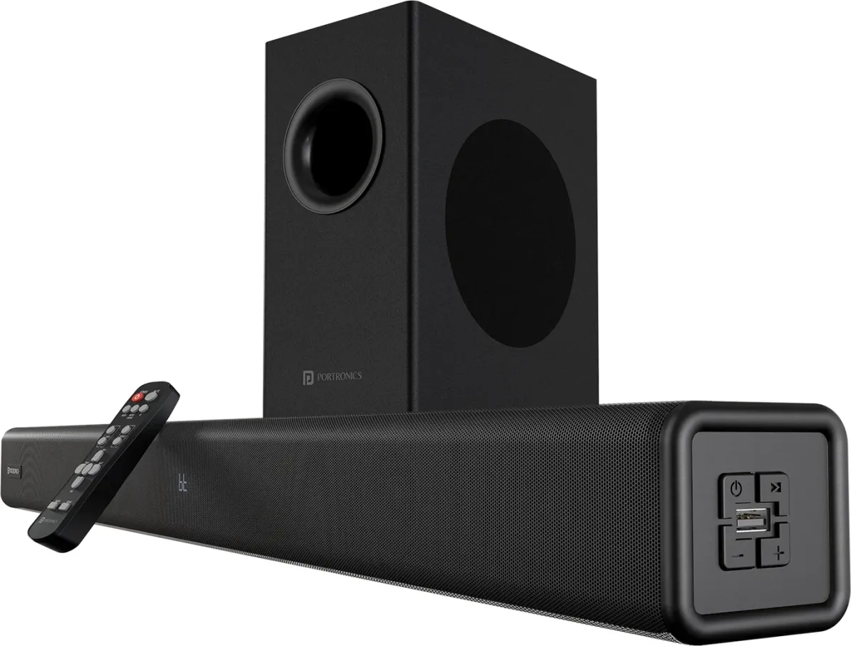 Portronics Pure Sound 107 200W Bluetooth Soundbar - Price in India (May ...