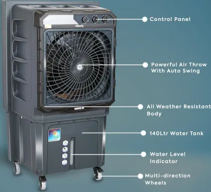 Burly Megacool 140 L Desert Air Cooler - Price in India (Apr 2026 ...