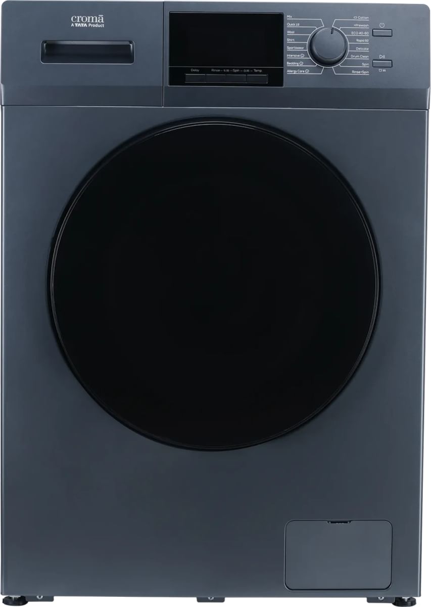 Croma CRLW080FLF316252 8 kg Fully Automatic Front Load Washing Machine ...