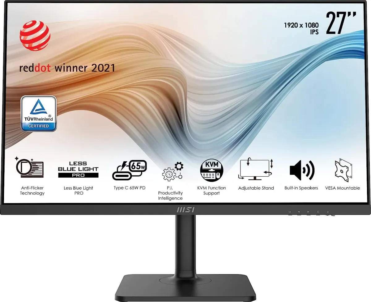 MSI Modern MD272P 27 Inch Full HD Monitor - Price in India (Feb 2026 ...